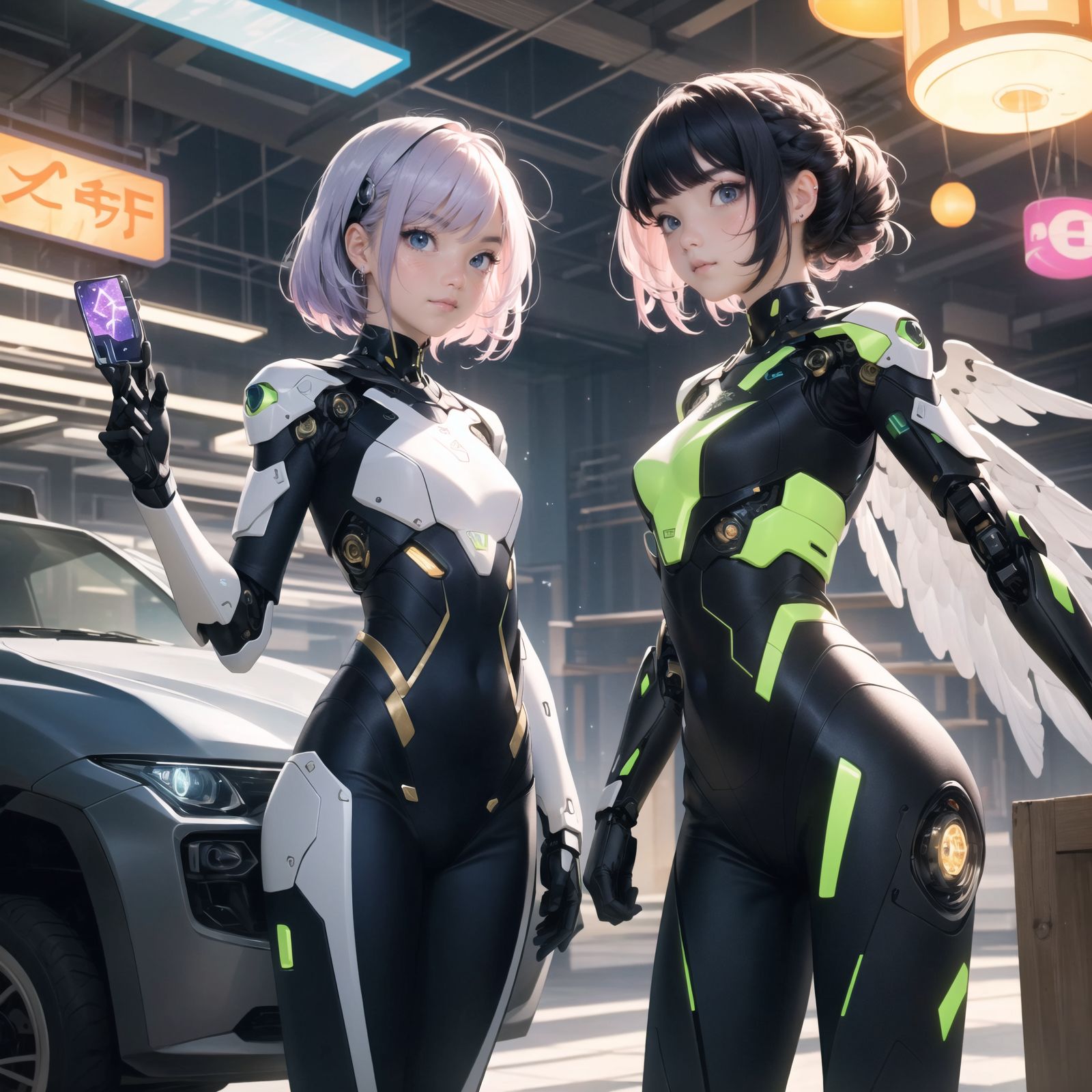 二人のサイボーグ少女 | Ai美少女工房