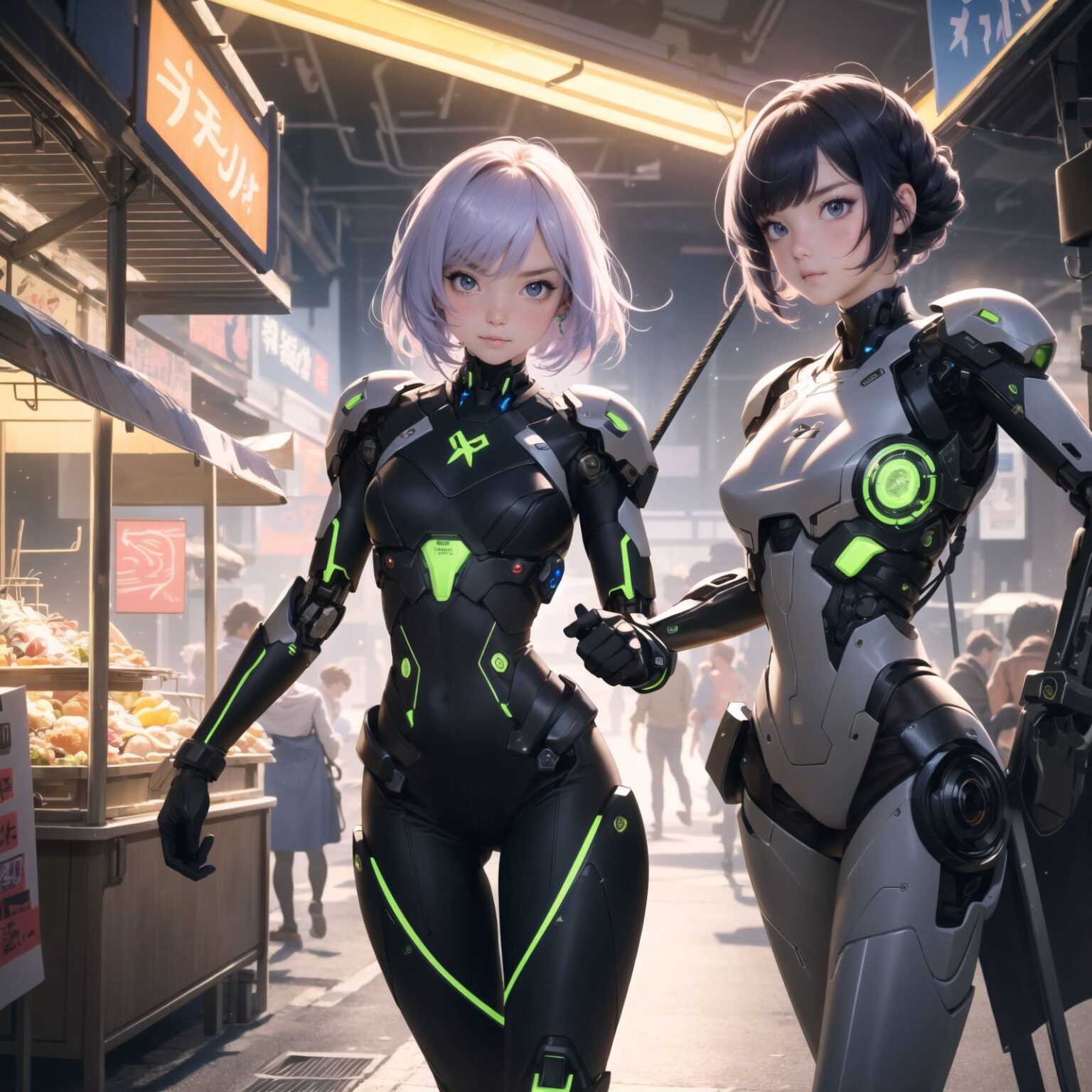 二人のサイボーグ少女 | Ai美少女工房