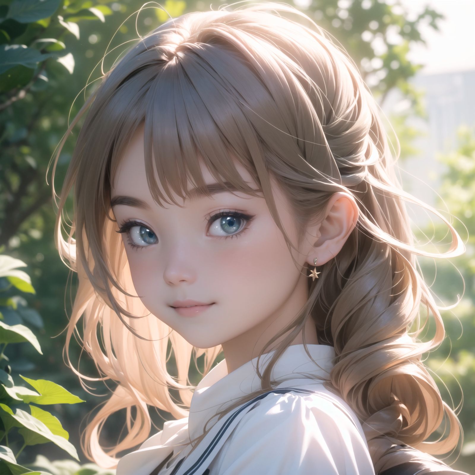 夏の日差しと微笑み | Ai美少女工房